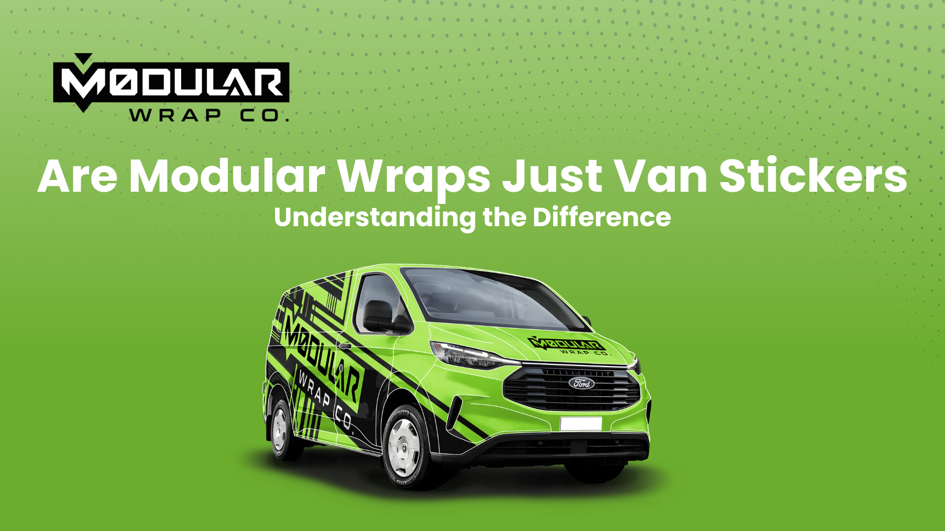 Are Modular Wraps Just Van Stickers | Modular Wrap Co Ltd | Nationwide ...